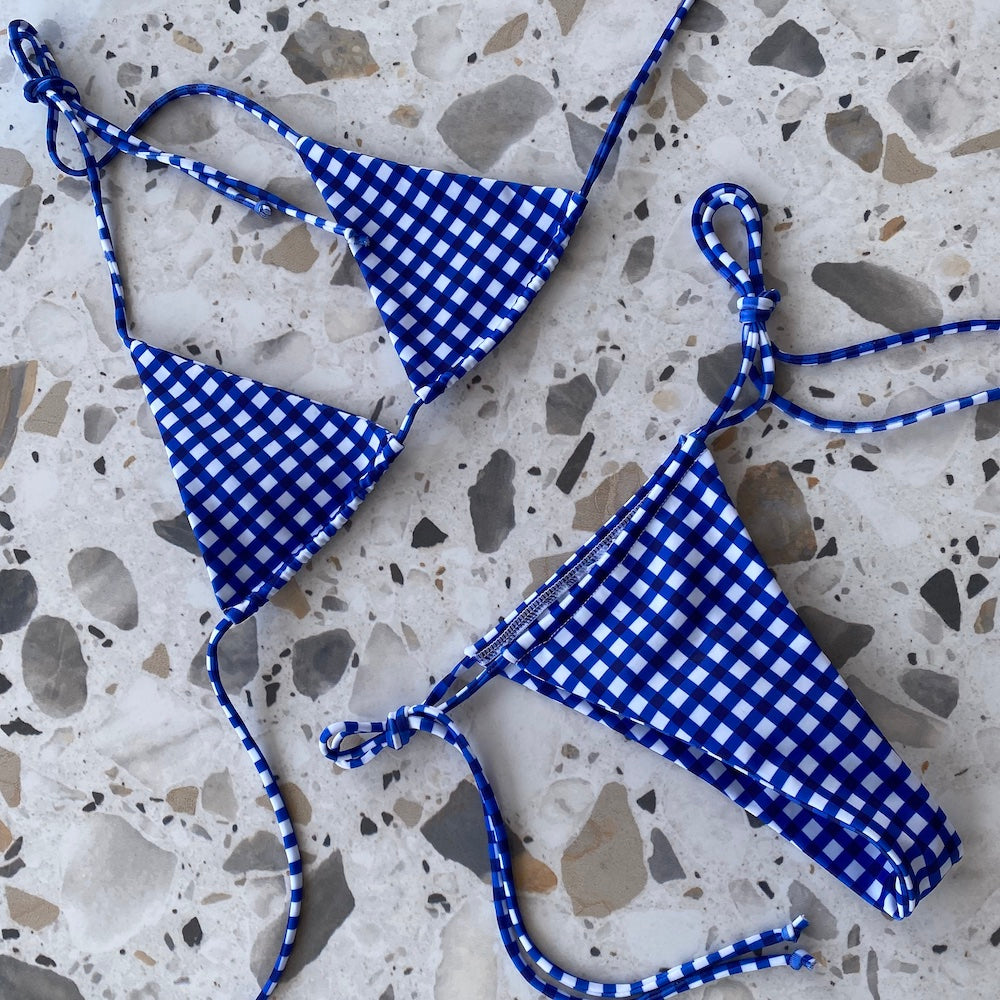 Gingham Mila Bikini – Andi Bagus